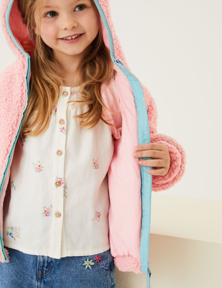 Borg Jacket (2-7 Yrs) | M&S Collection | M&S