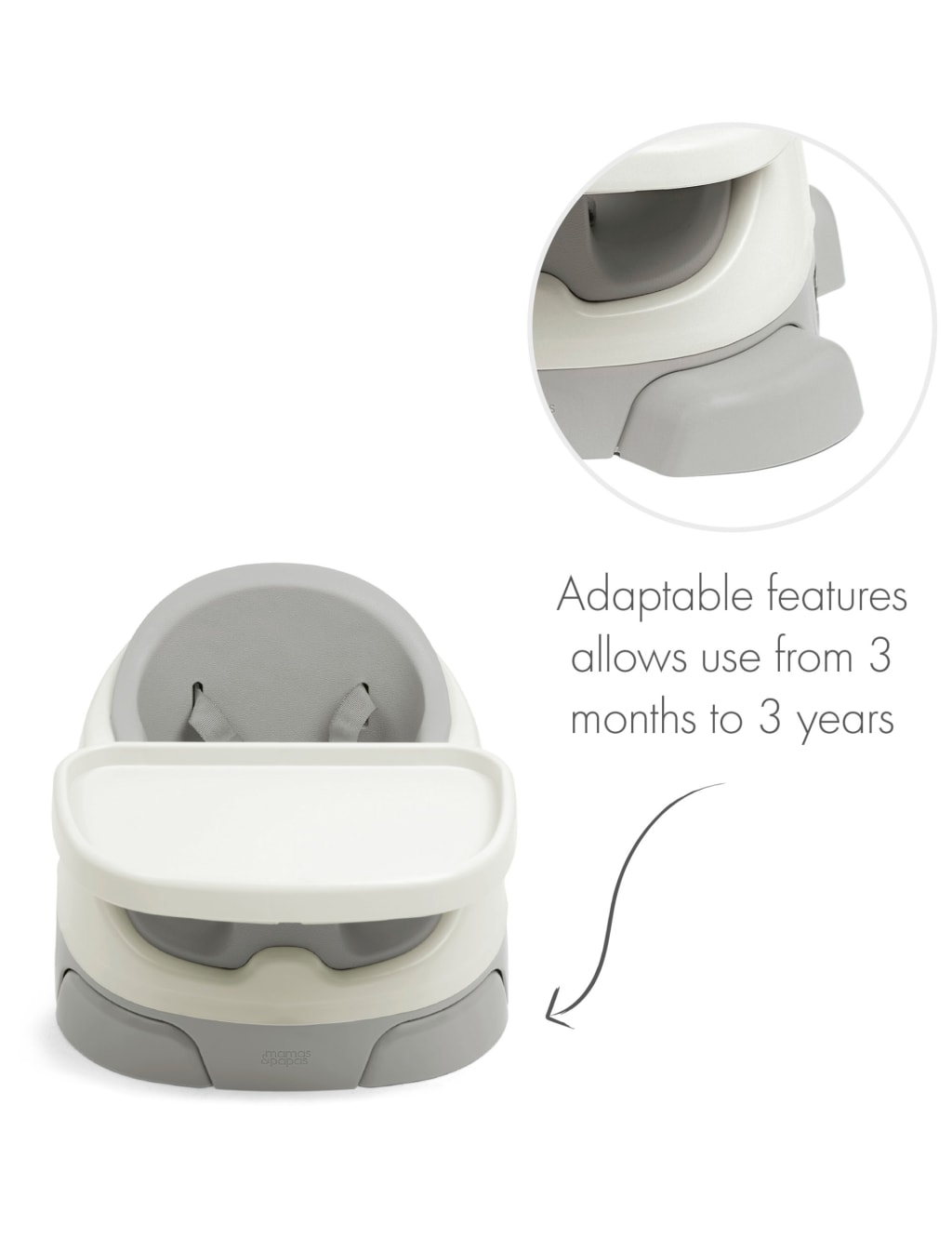 Bug 3-in-1 Floor And Booster Seat | Mamas & Papas | M&S