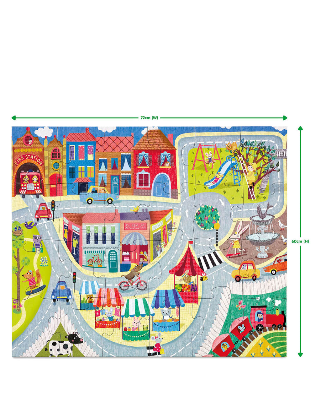 Busy Town Puzzle (3 Yrs+) | Early Learning Centre | M&S