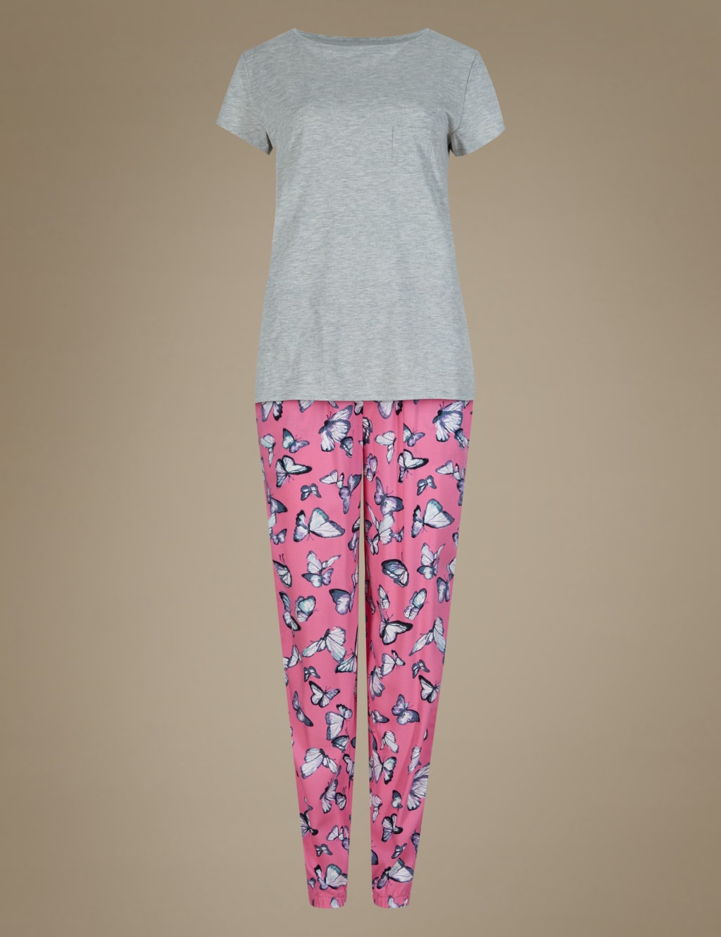 Butterfly Cuffed Pyjamas | M&S Collection | M&S