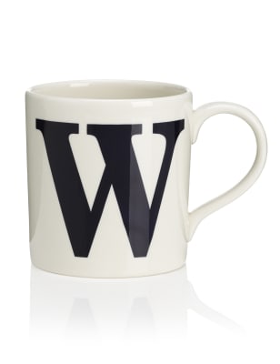 Letter W Mug | M&S