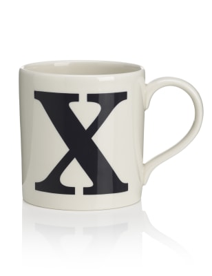 Letter X Mug | M&S