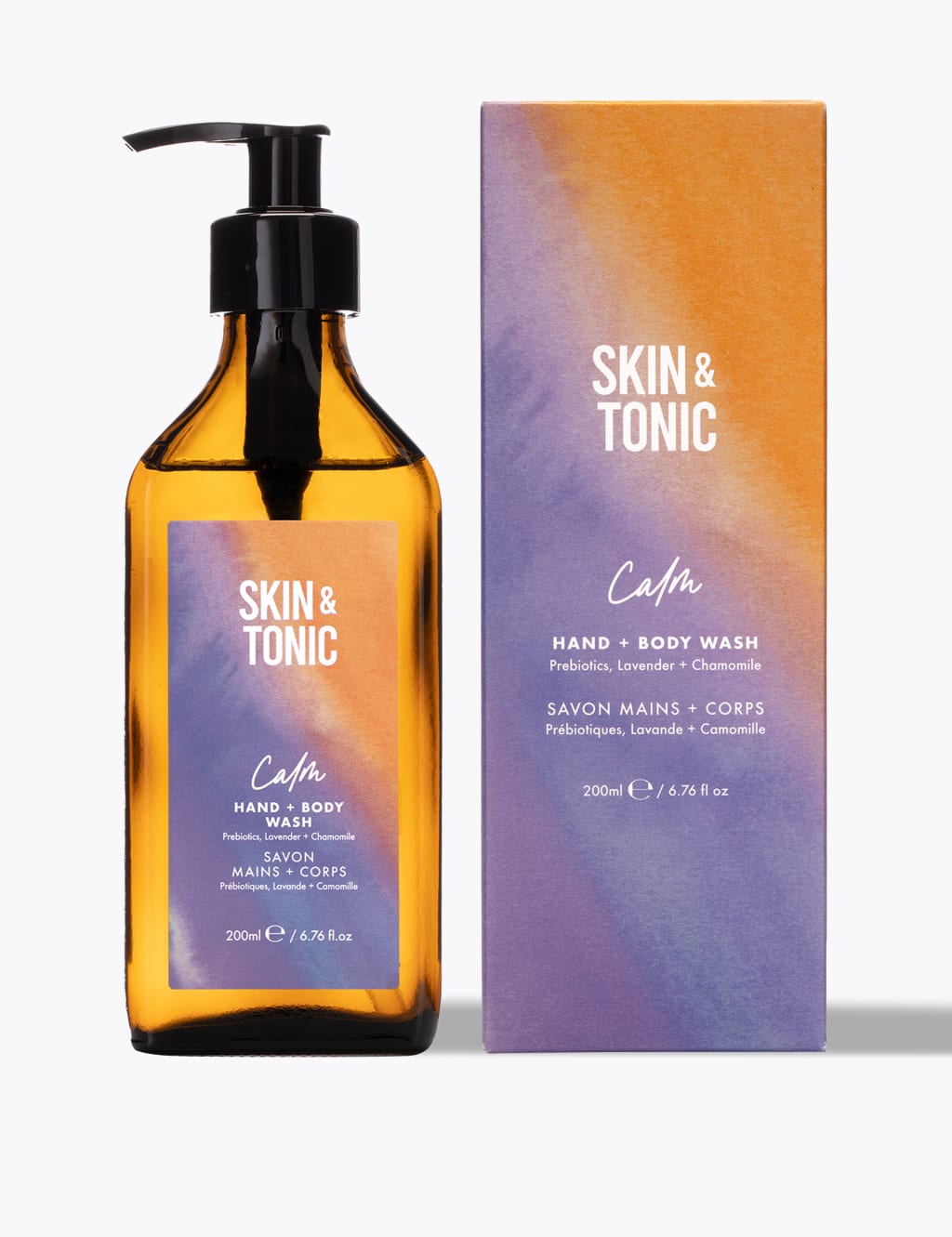 Calm Hand & Body Wash 200ml | Skin & Tonic | M&S
