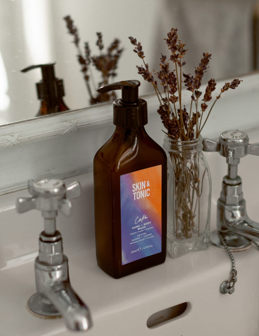 Calm Hand & Body Wash 200ml | Skin & Tonic | M&S