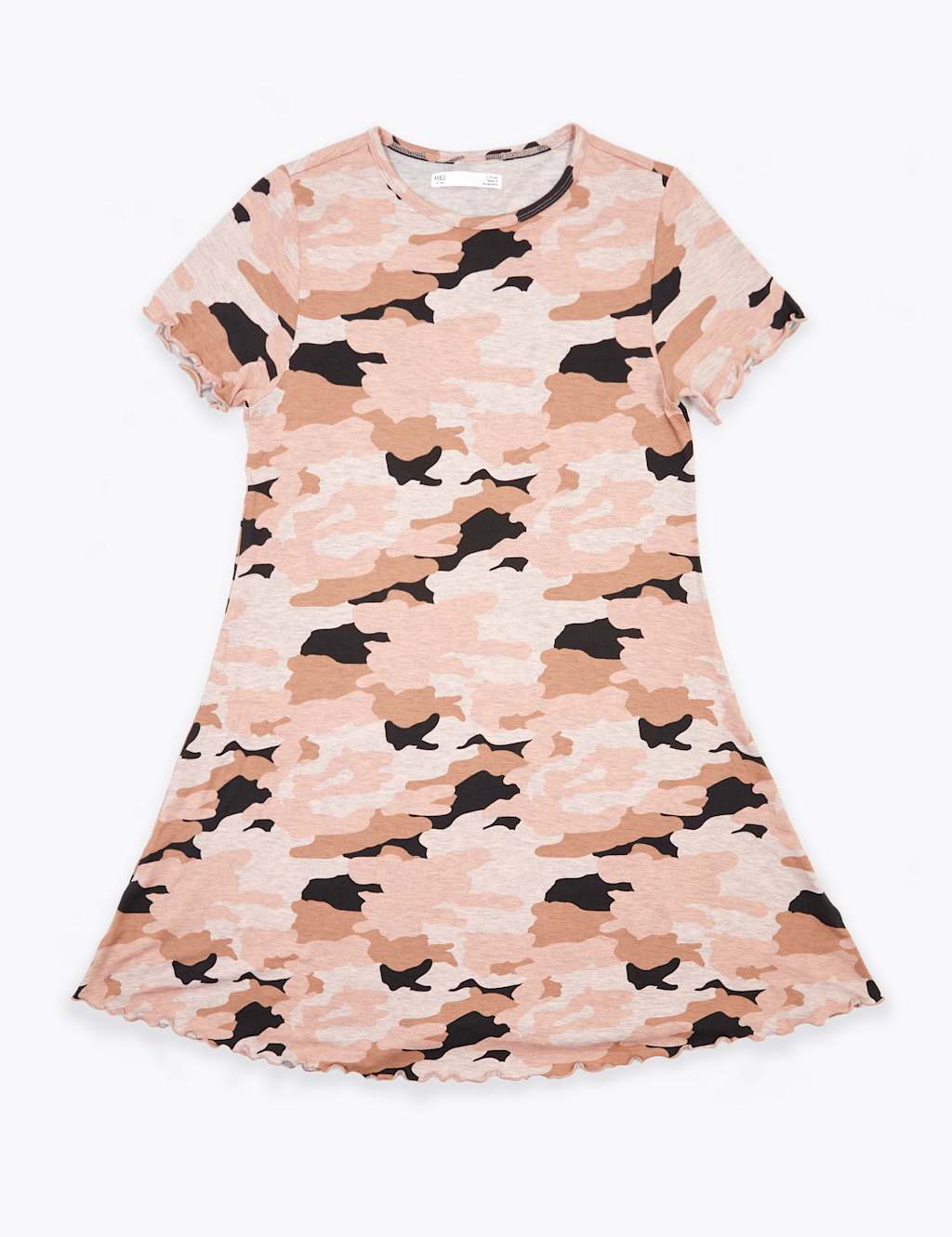 Camouflage Print Dress (6-16 Yrs) | M&S