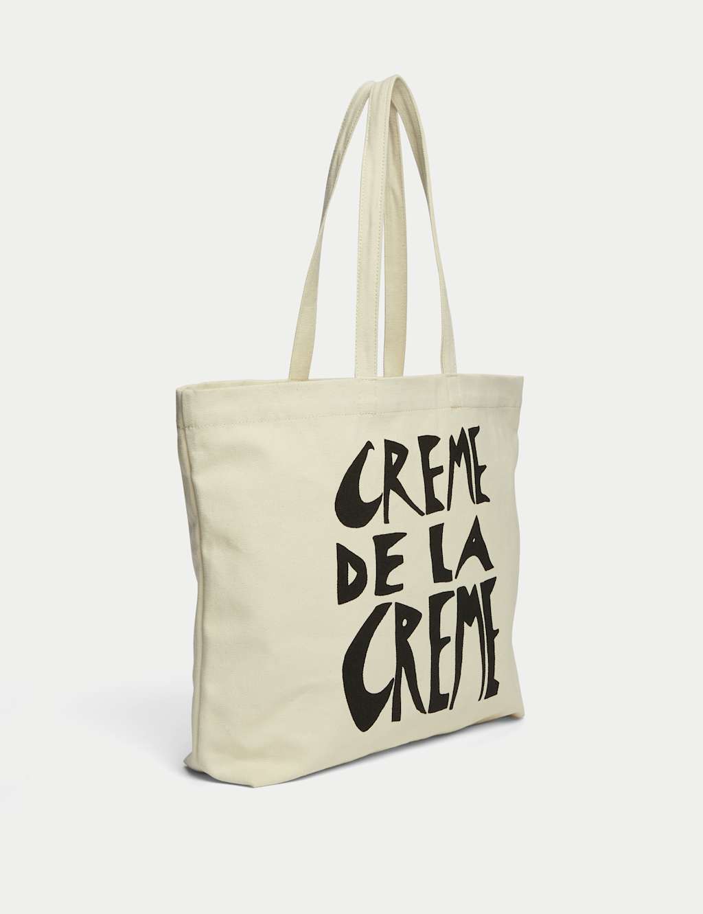 Canvas Slogan Tote Bag | Jigsaw | M&S