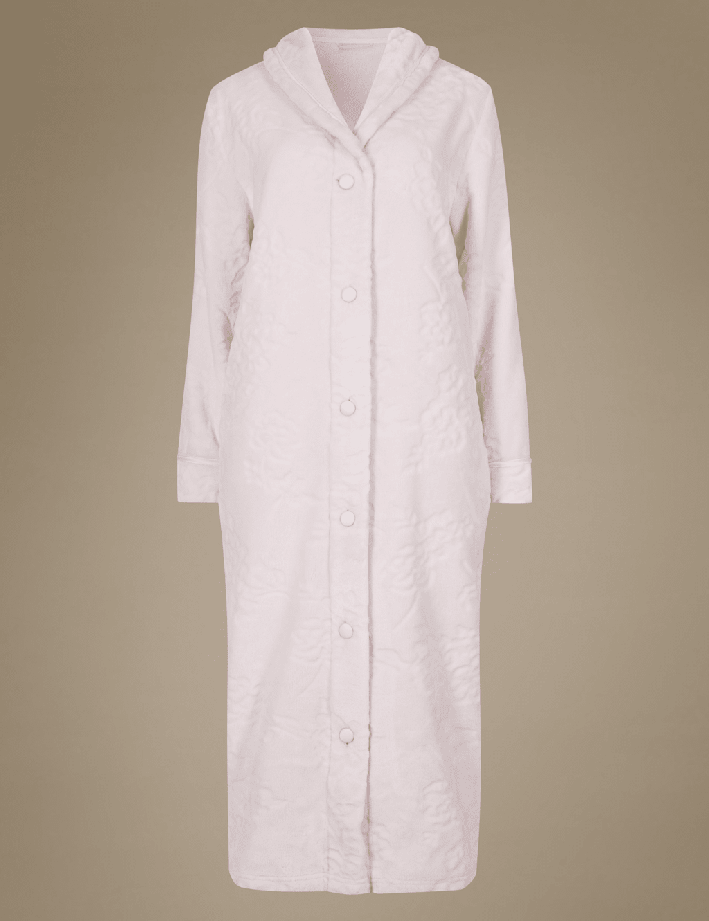 Carved Button Dressing Gown | M&S Collection | M&S
