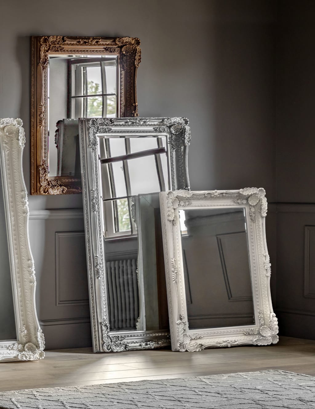 Carved Louis Extra Large Wall Mirror | Gallery Home | M&S
