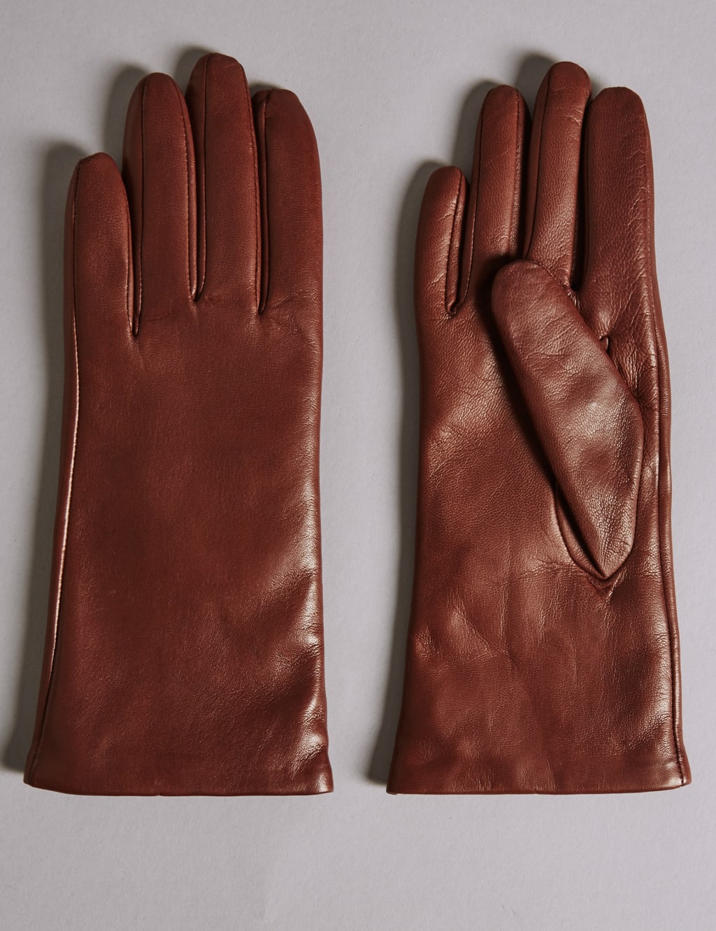 Leather Gloves Cashmere Lined