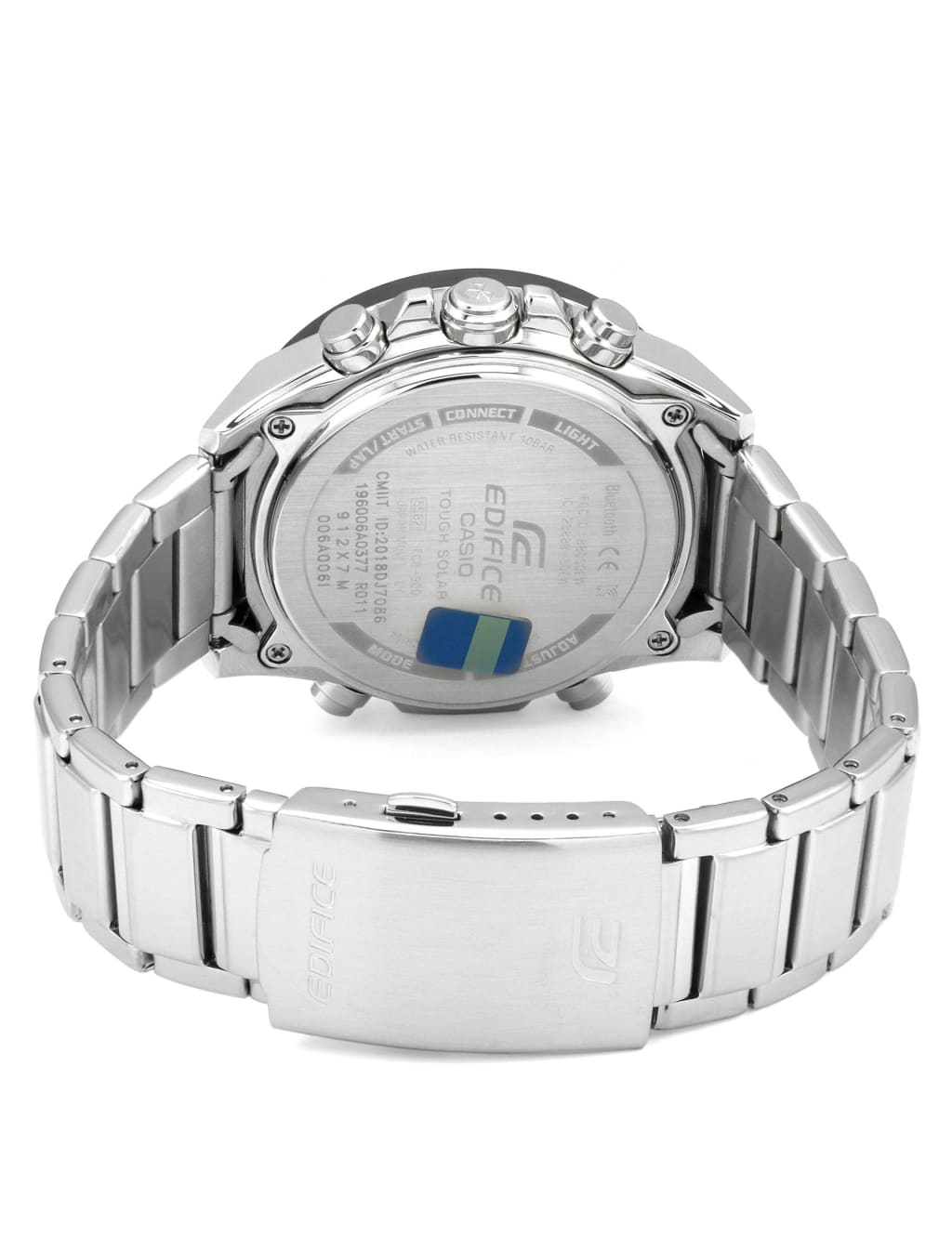 Casio Edifice Combination Solar Stainless Steel Watch | Casio | M&S