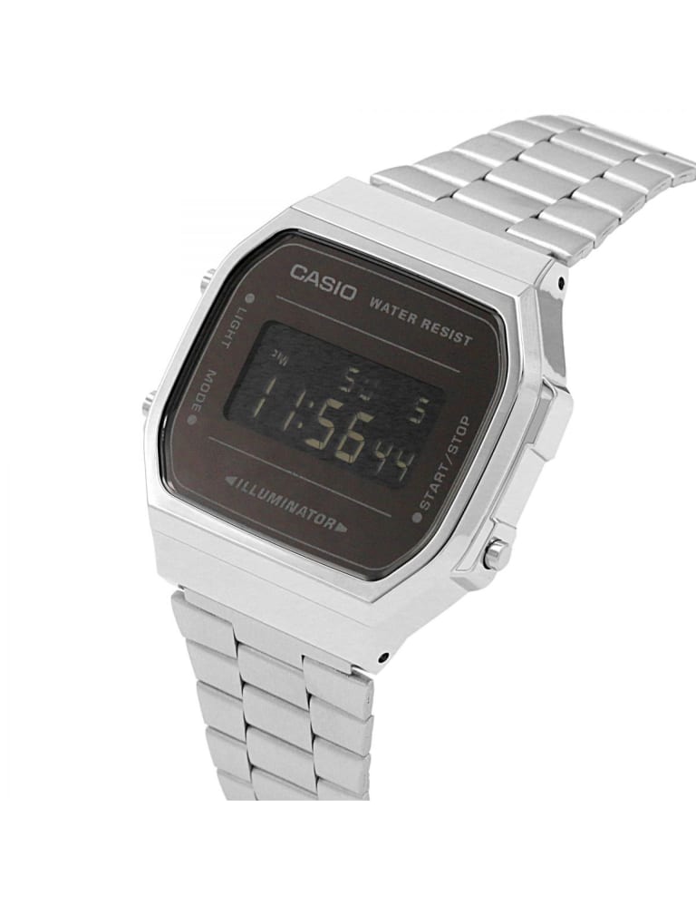 Casio Retro Illuminator Stainless Steel Watch | Casio | M&S