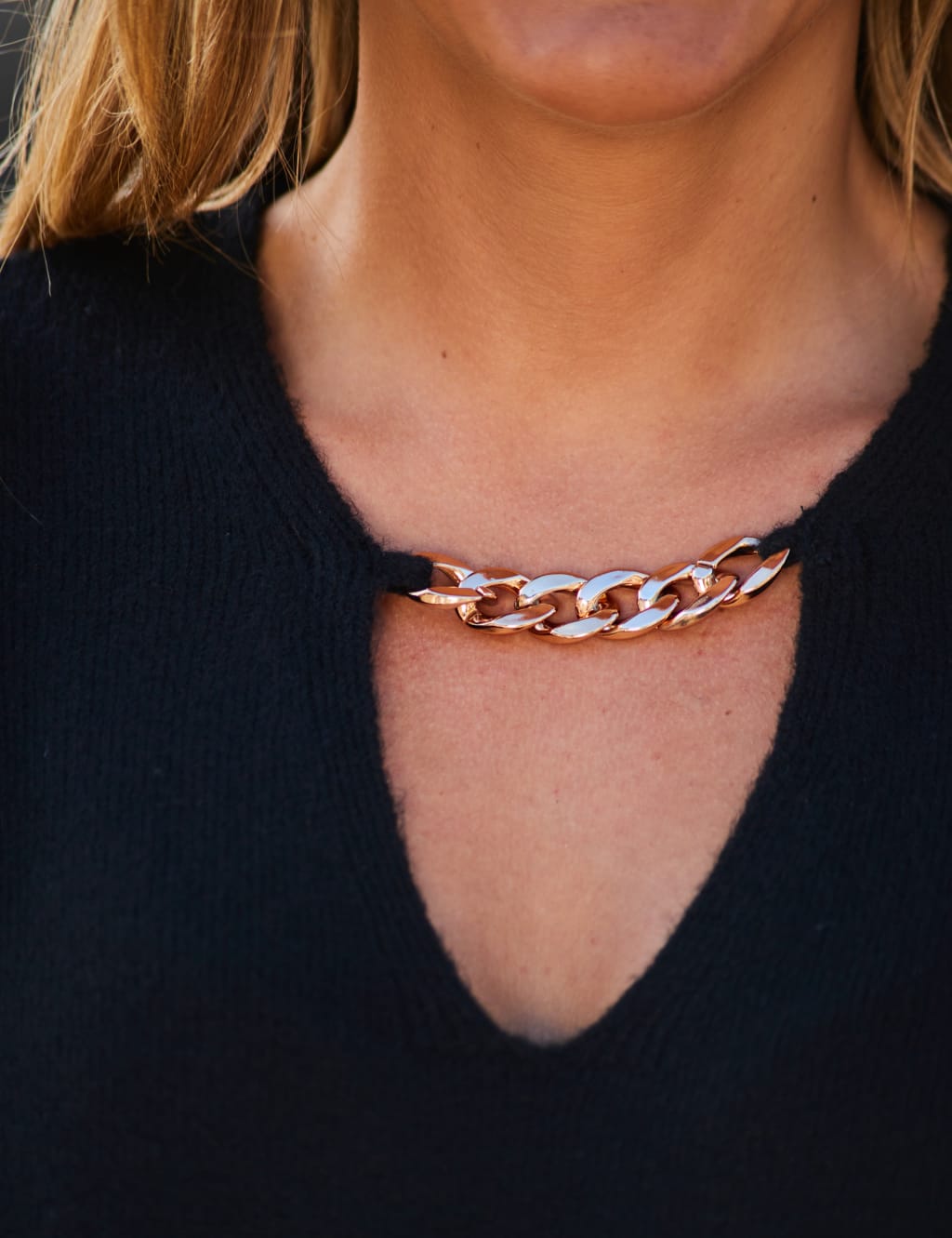 Chain Detail Jumper | SOSANDAR | M&S