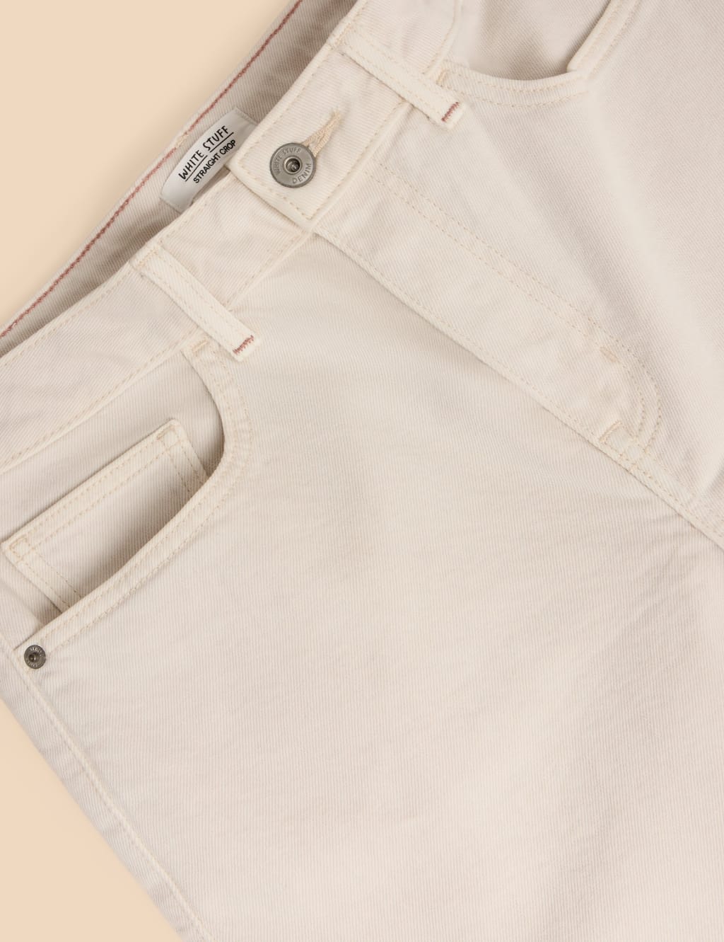 Charlie Mid Rise Straight Leg Cropped Jeans | White Stuff | M&S