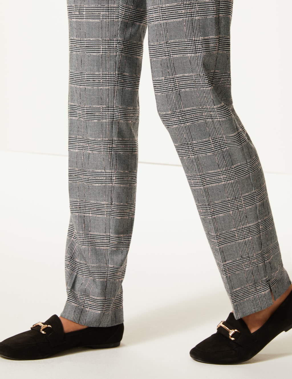 Checked Trousers | M&S Collection | M&S
