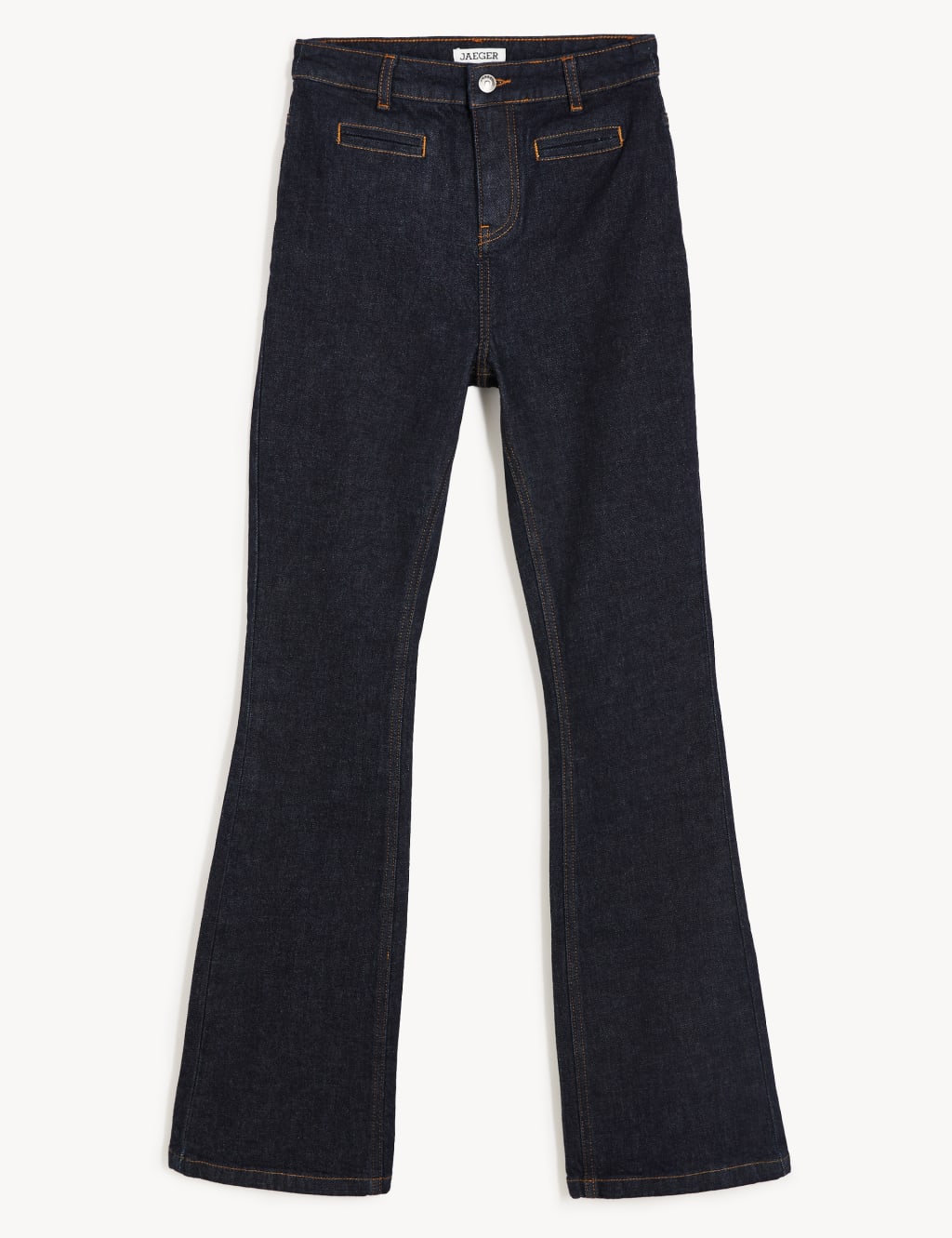 Chelsea High Waisted Slim Fit Flare Jeans | JAEGER | M&S