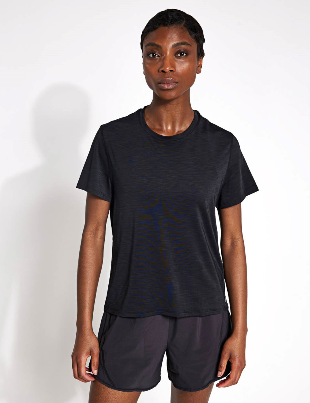 Chill Athletic Crew Neck Open Back T-Shirt | Reebok | M&S