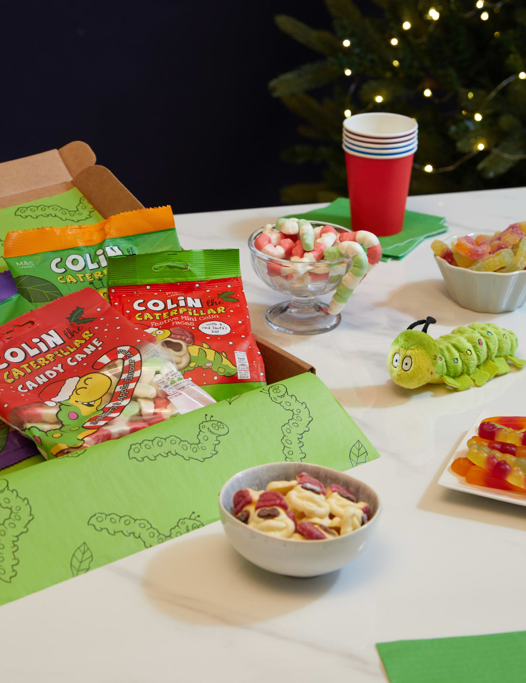 Christmas Colin The Caterpillar™ Letterbox (Delivery from 31st October ...