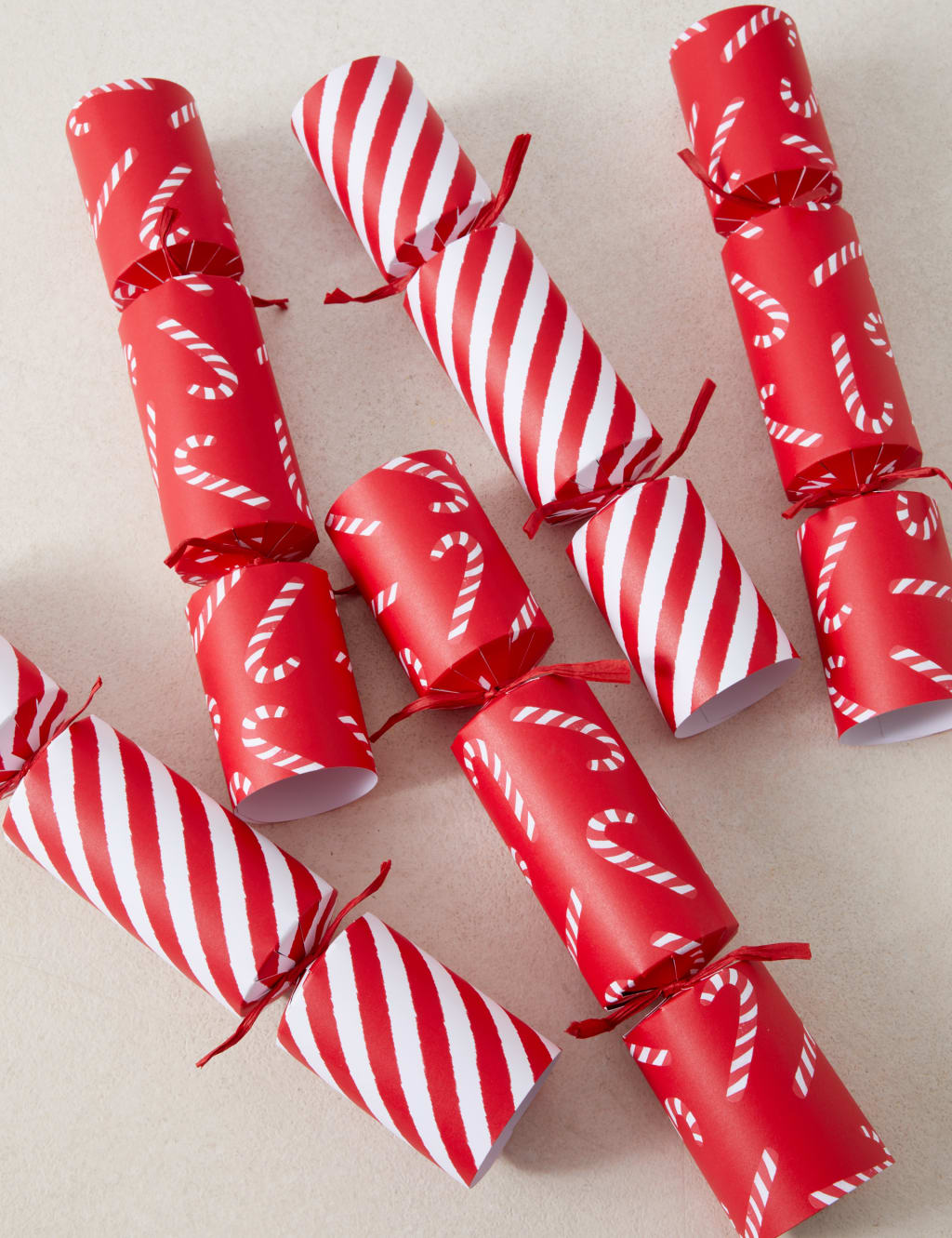 Christmas Crackers with Trivia Game - Pack of 12, 2 Designs | M&S