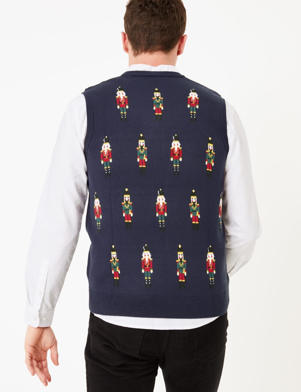 Christmas Nutcracker Tank Jumper | M&S Collection | M&S