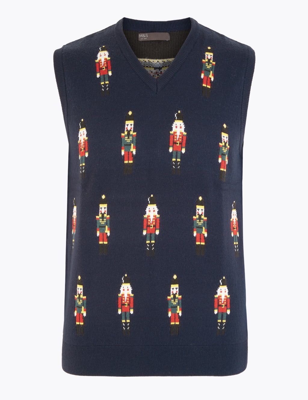 Christmas Nutcracker Tank Jumper | M&S Collection | M&S