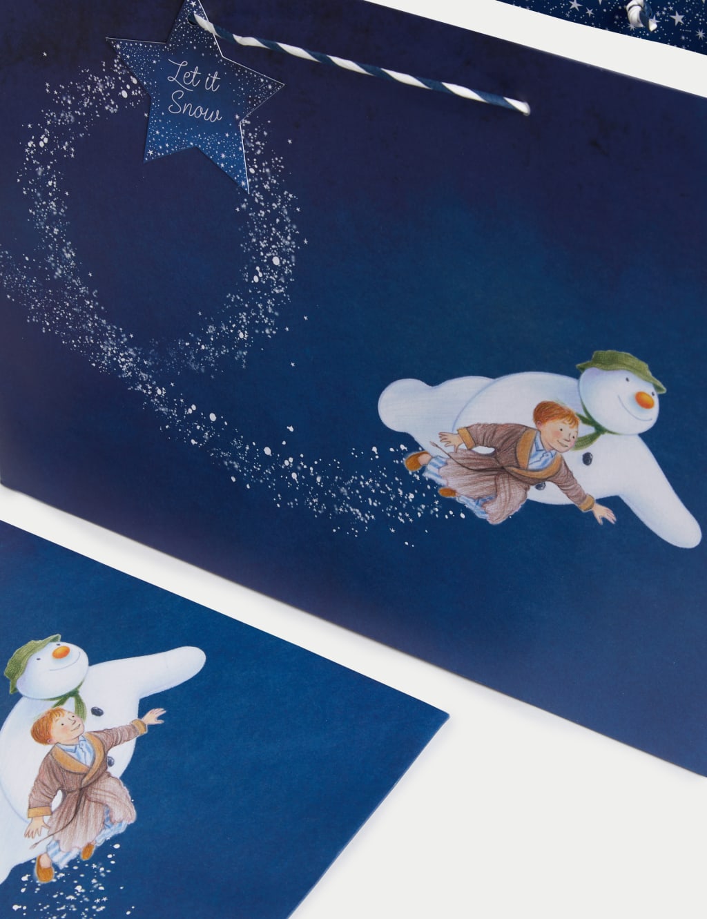 Christmas The Snowman™ Large Gift Bag Pack of 2 | M&S