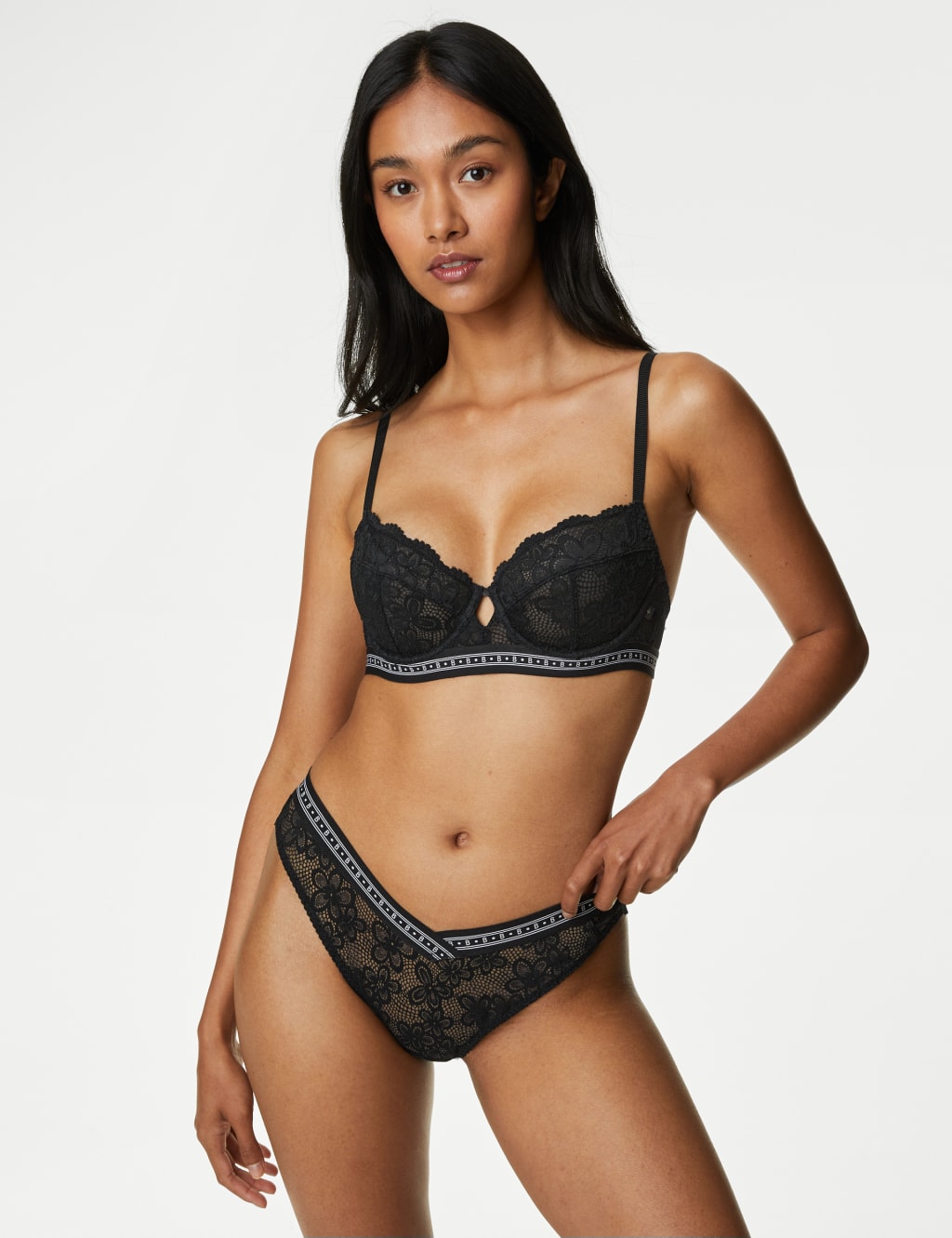 Cleo Lace Miami Knickers | B by Boutique | M&S