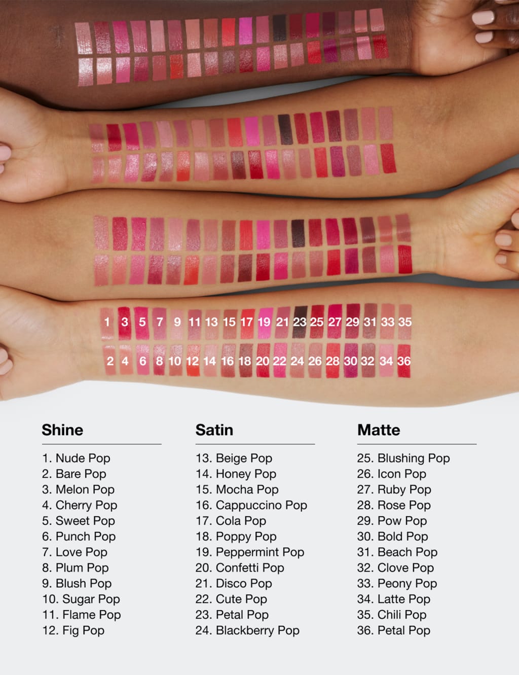 Clinique Pop™ Longwear Lipstick - Shine 3.9g | Clinique | M&S