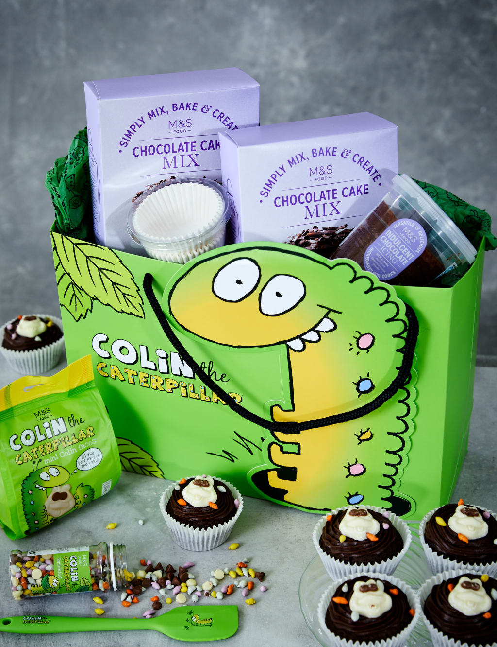 Colin the Caterpillar™ Family Baking Gift Bag | Colin the Caterpillar ...