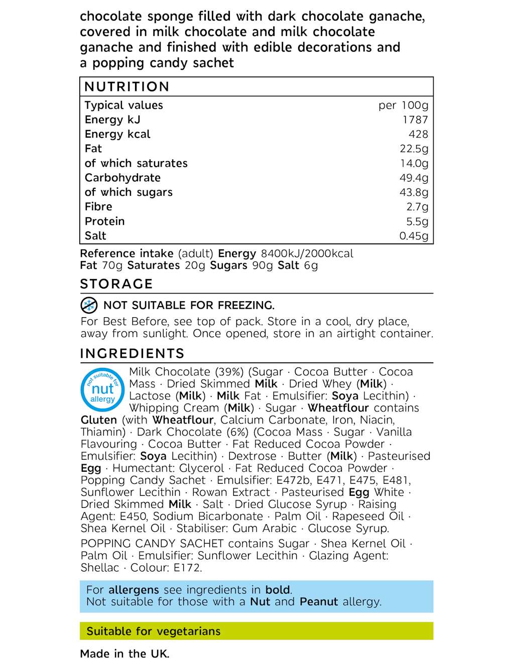 Collection Crackling Chocolate Logs (Serves 16) | M&S