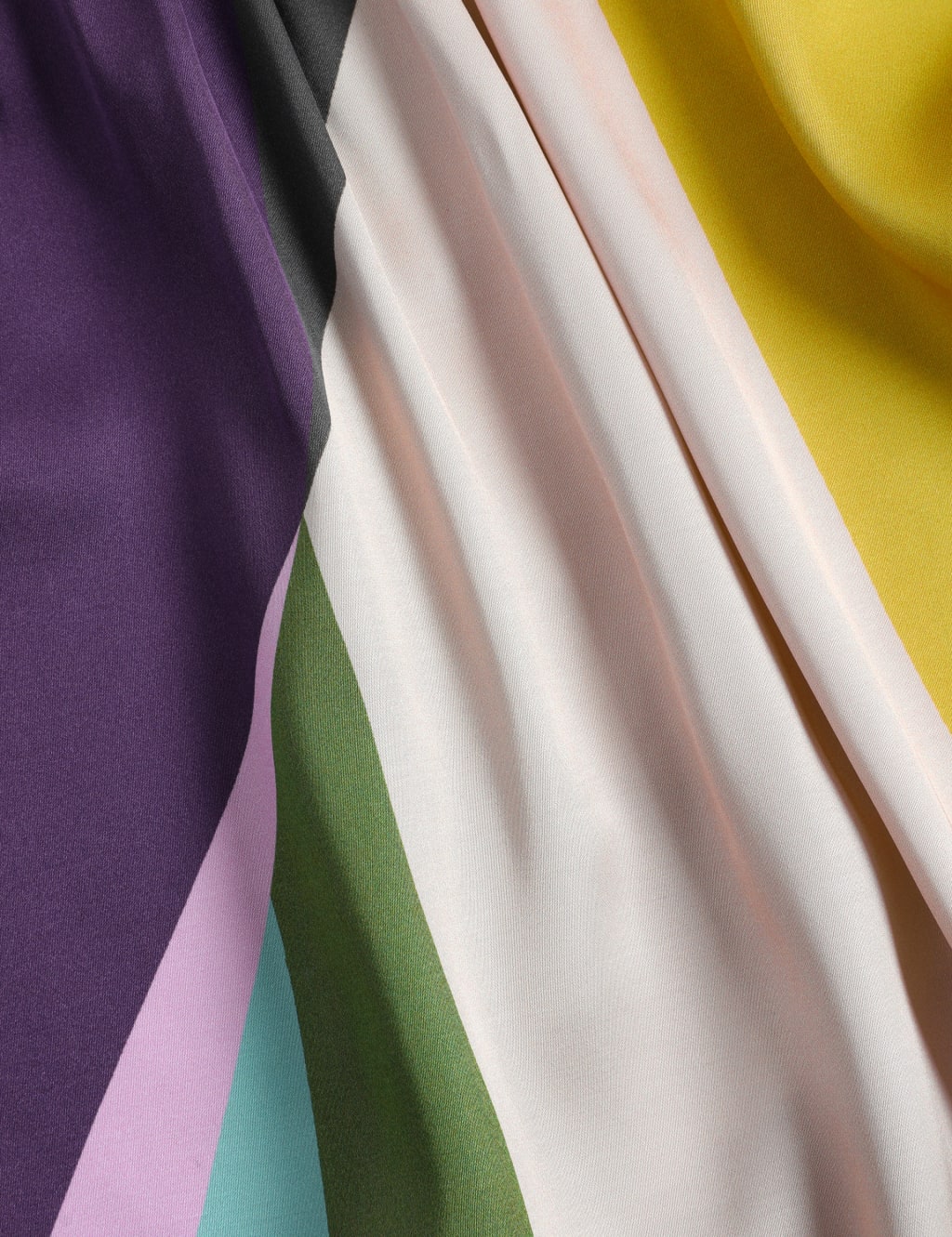 Colour Block Crew Neck Relaxed Blouse | JAEGER | M&S