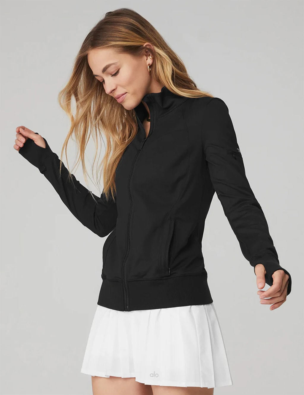 Contour Zip Up Funnel Neck Jacket | Alo Yoga | M&S