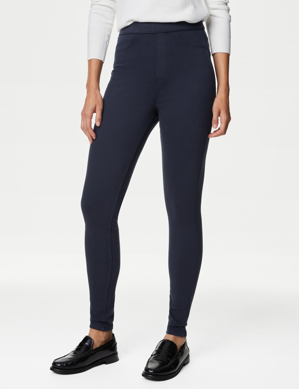 Cosy High Waisted Jeggings | M&S Collection | M&S