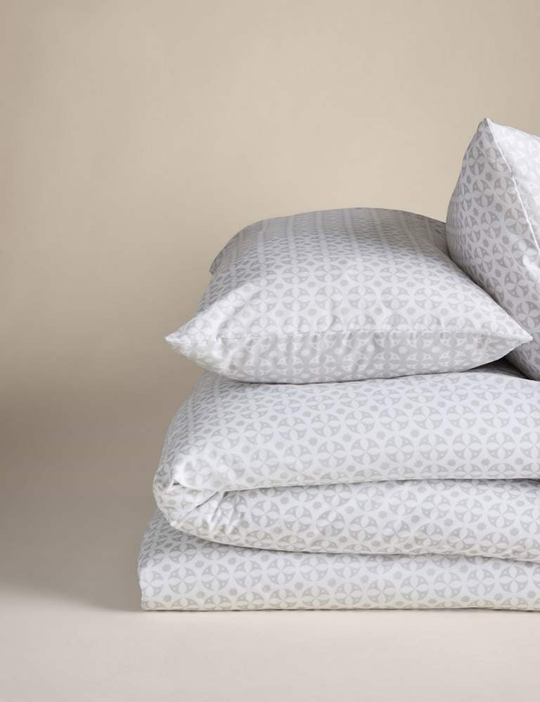 Cotton Blend Circle Star Bedding Set | M&S Collection | M&S