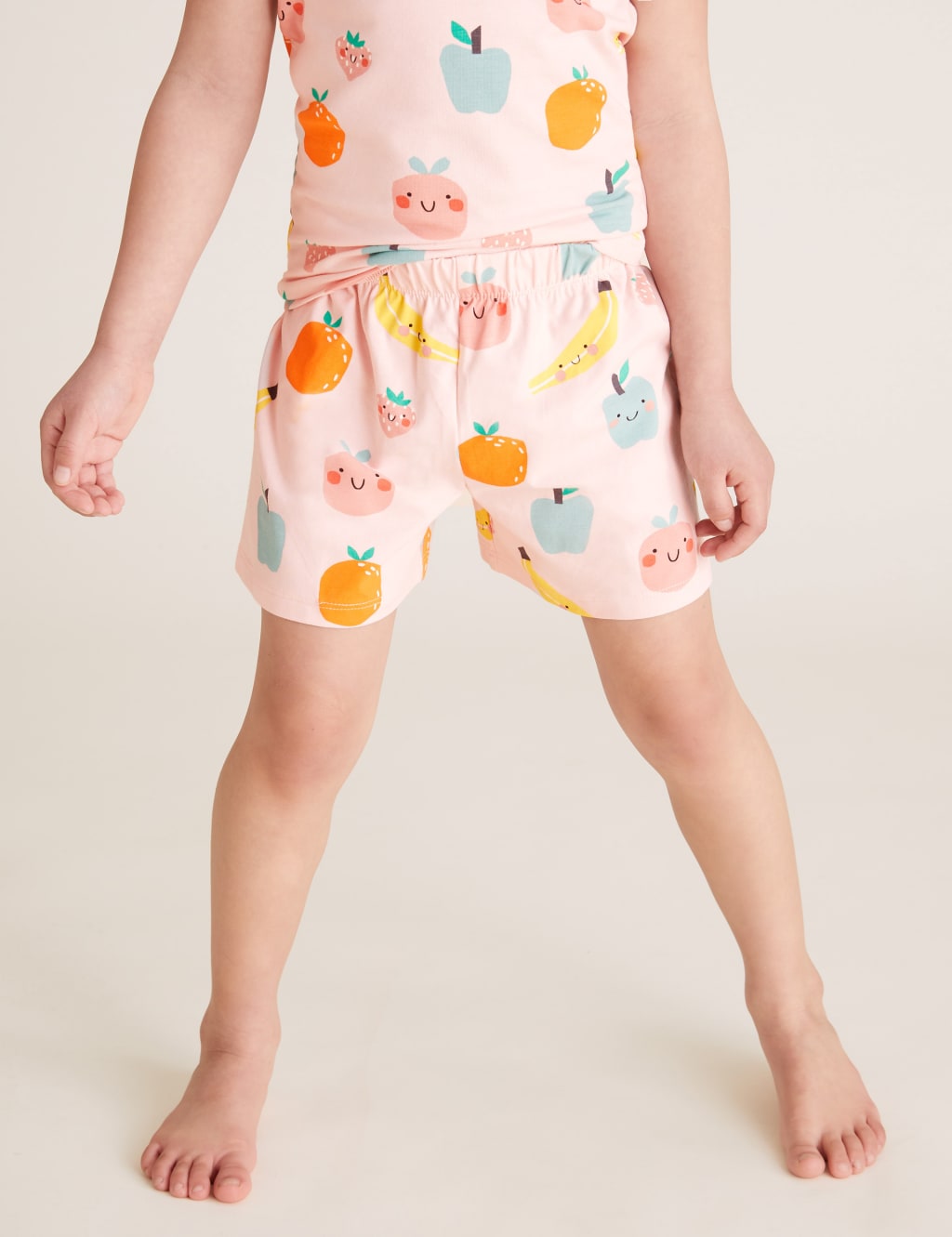 Cotton Fruit Short Pyjama Set (1-7 Yrs) | M&S