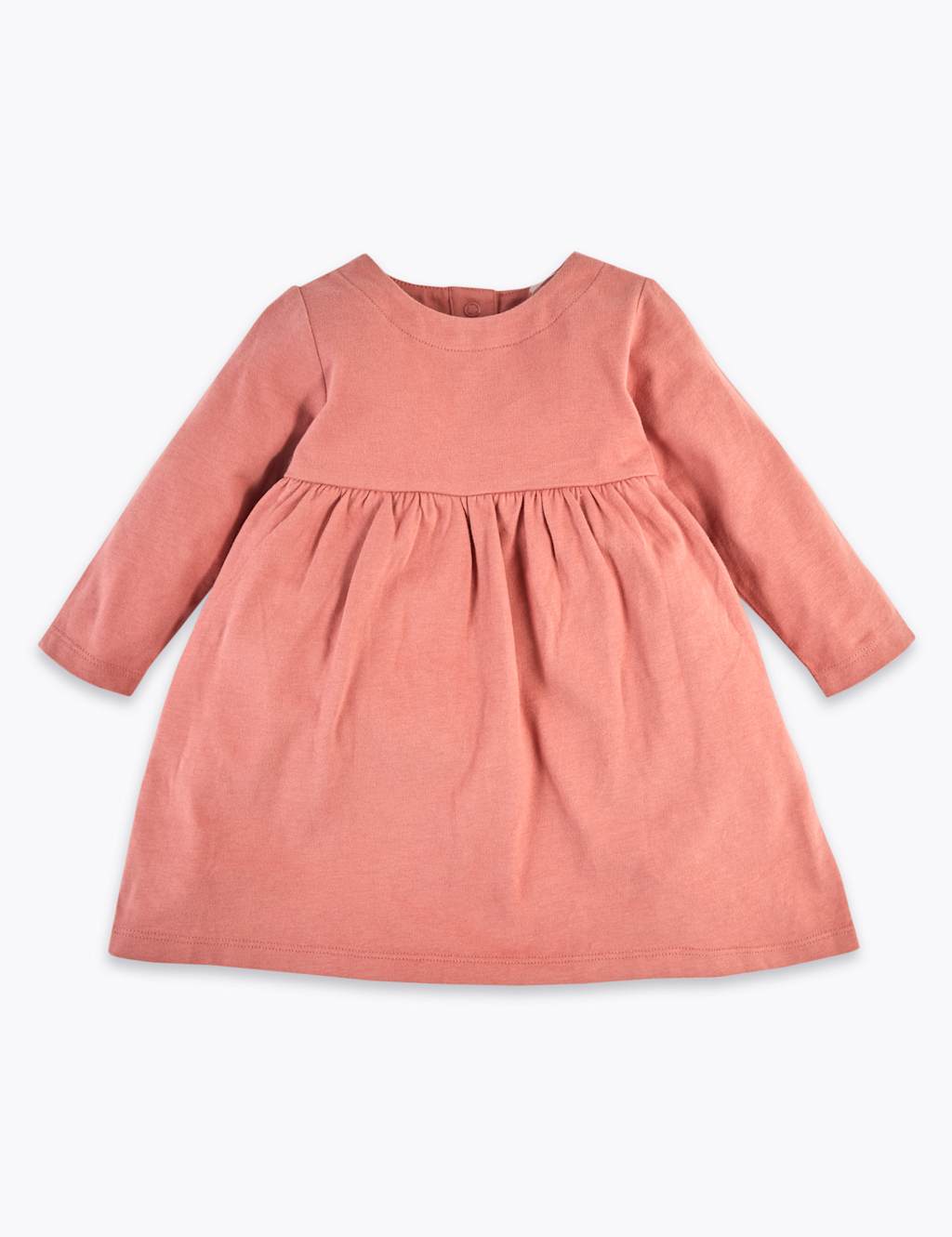 Cotton Jersey Dress (0-3 Yrs) | M&S