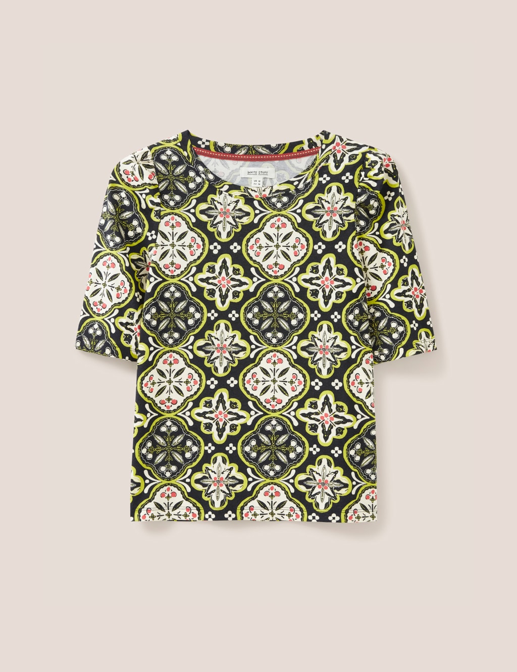 Cotton Modal Blend Printed T-Shirt | White Stuff | M&S