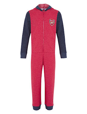Cotton Rich Arsenal Football Club Sweat Onesie | M&S