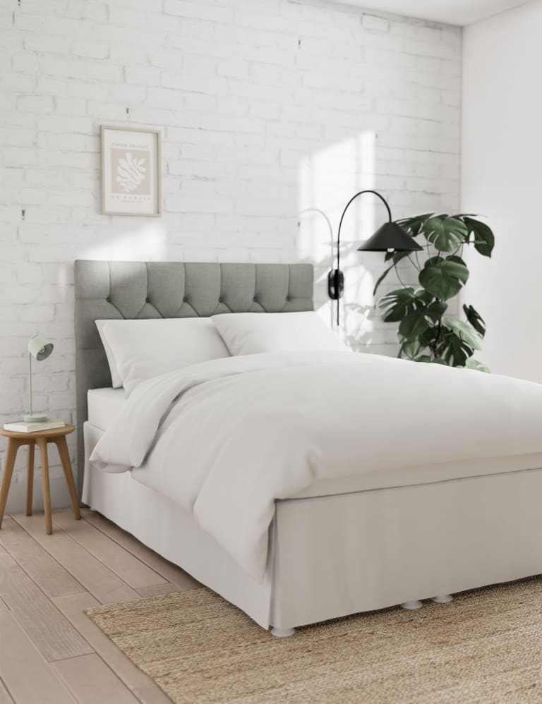 Cotton Rich Base Valance | M&S Collection | M&S