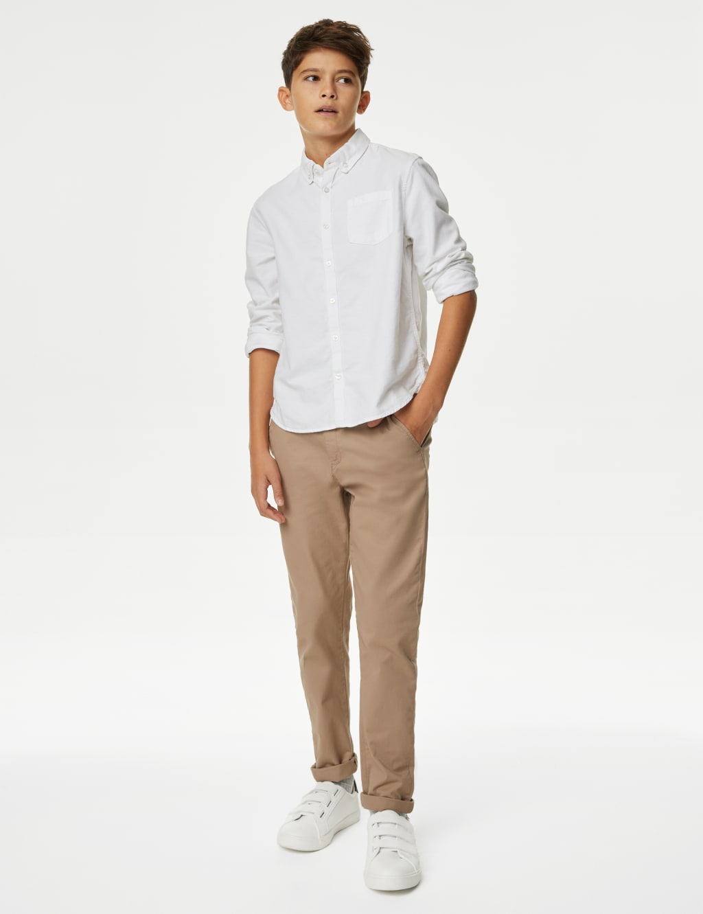 Cotton Rich Chinos (6-16 Yrs) | M&S