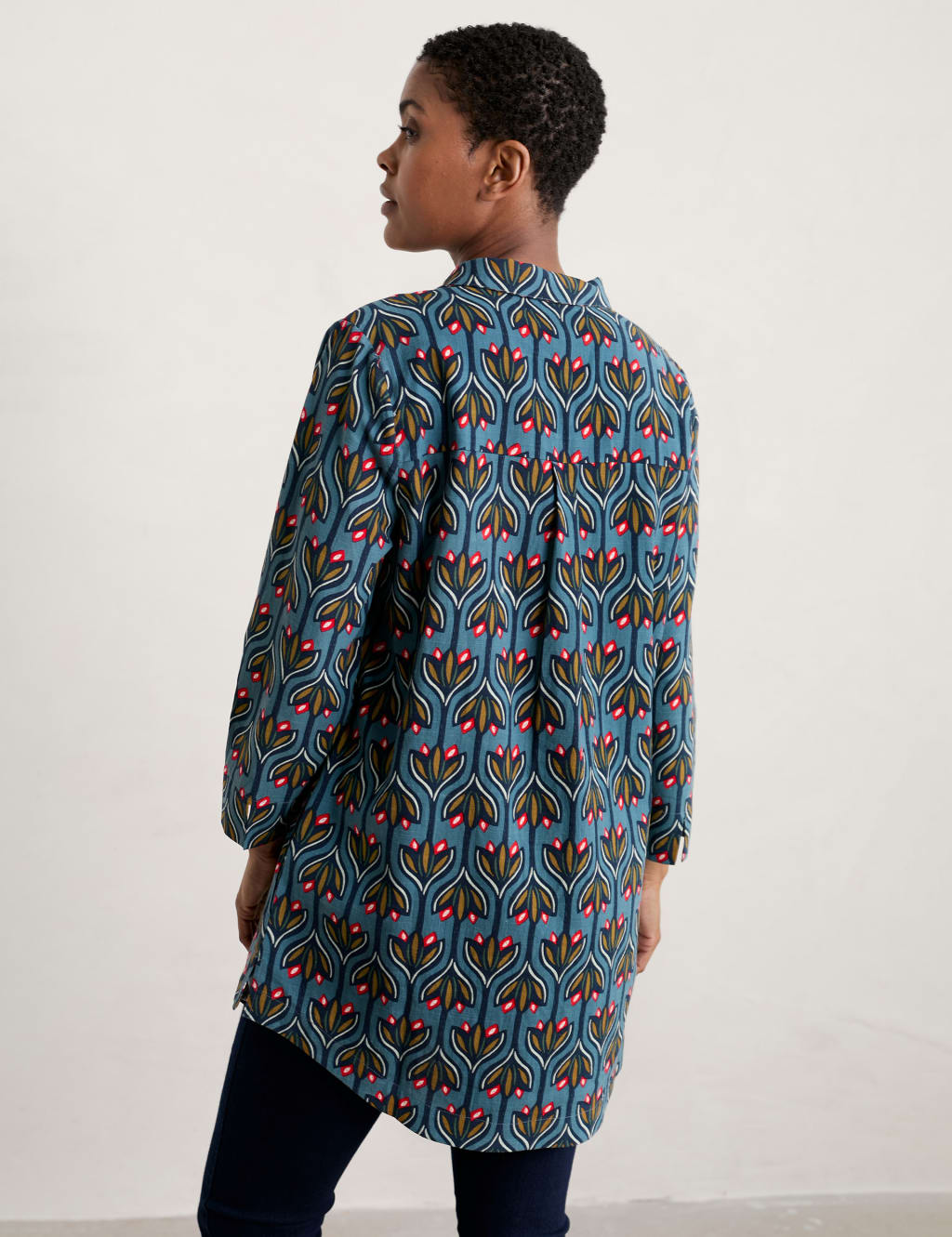 Cotton Rich Floral Tunic | Seasalt Cornwall | M&S