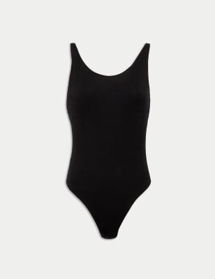 Cotton Rich Light Control Secret Support™ Bodysuit | BODY | M&S