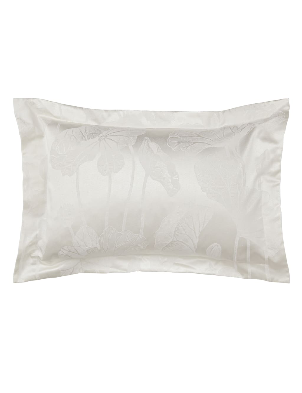 Cotton Rich Lotus Leaf Oxford Pillowcase | Sanderson | M&S