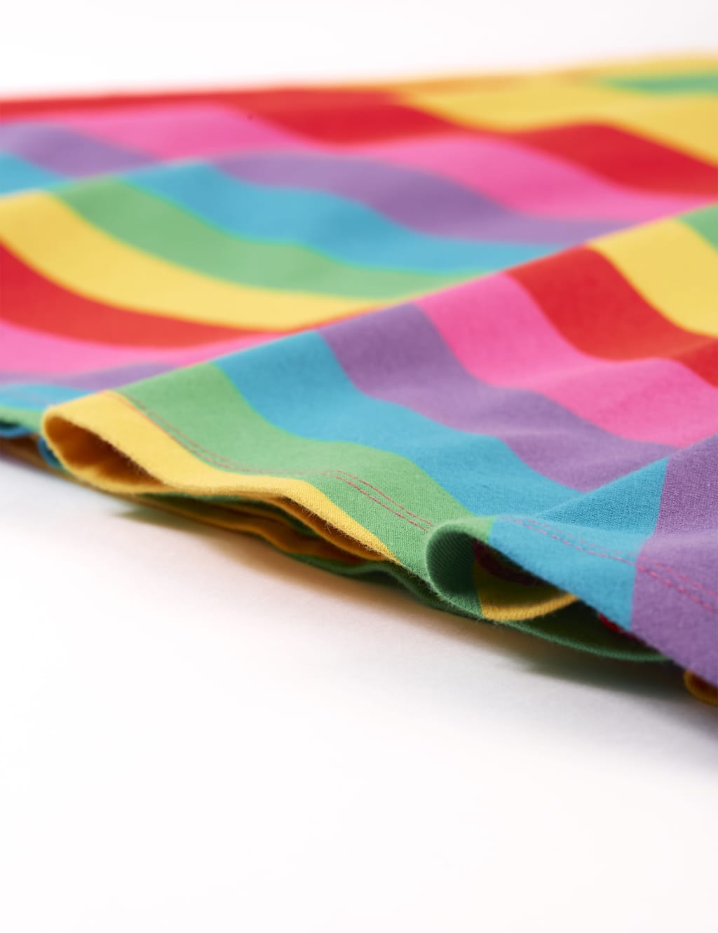 Cotton Rich Rainbow Dress (4-10 Yrs) | Frugi | M&S