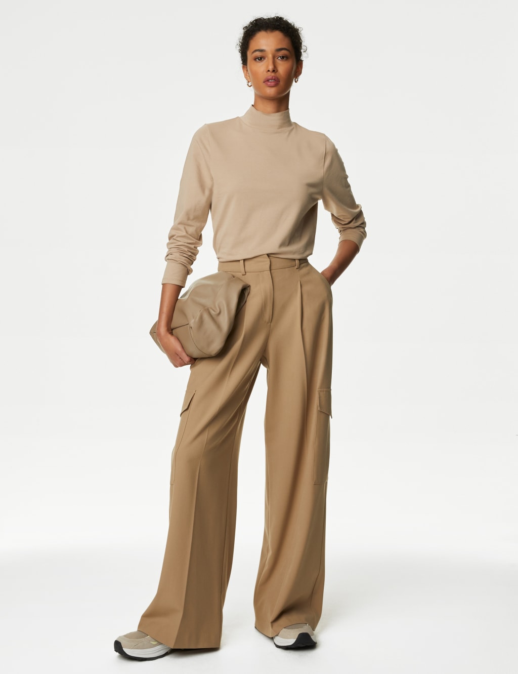 Cotton Rich Slim Fit Top | M&S Collection | M&S