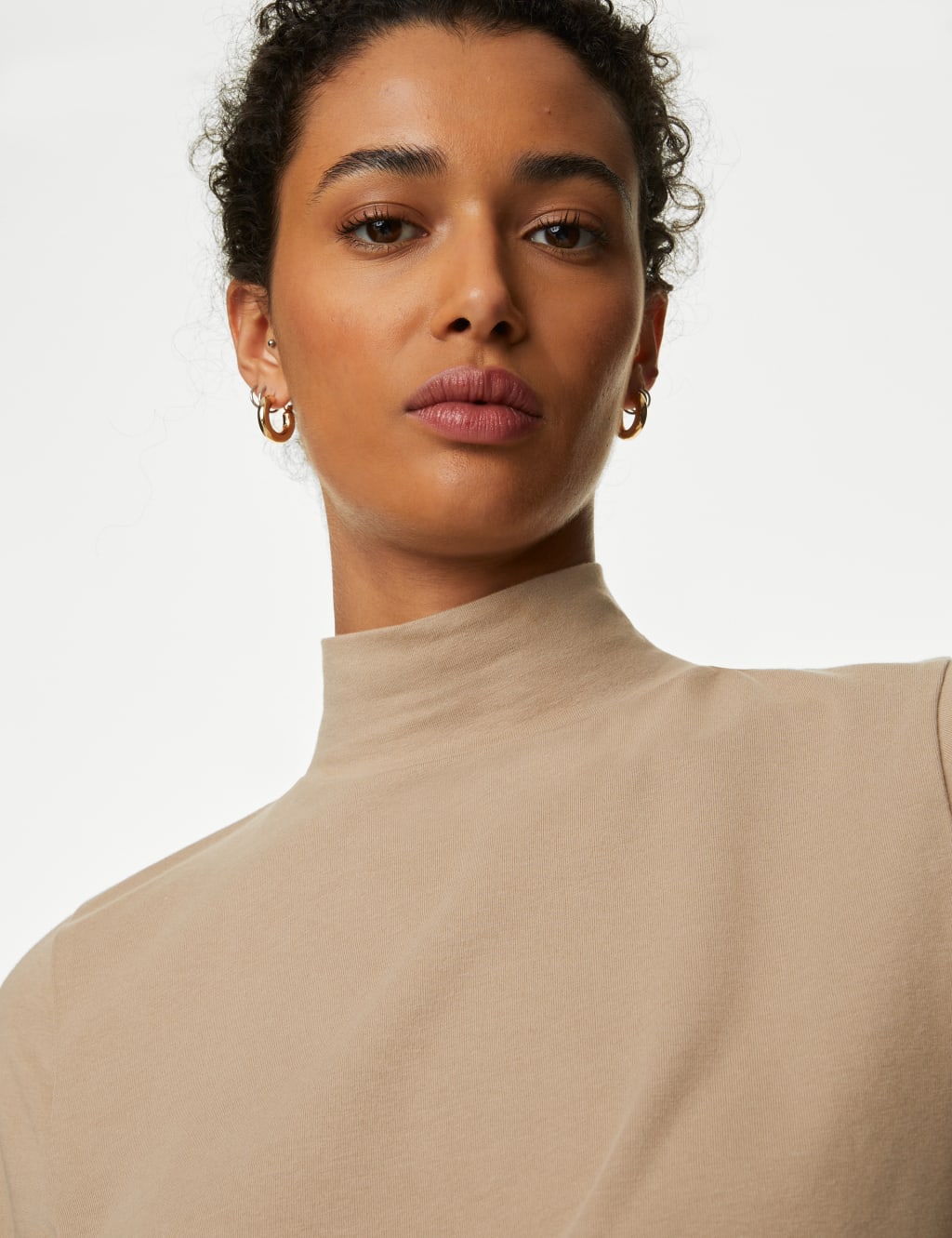 Cotton Rich Slim Fit Top | M&S Collection | M&S