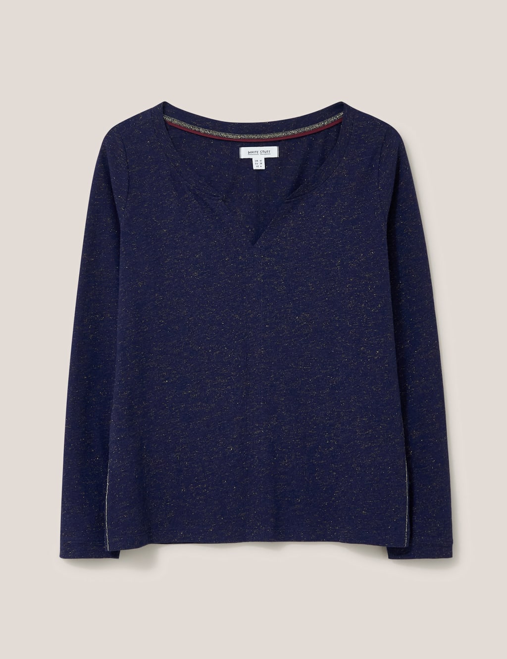 Cotton Rich Sparkly T-Shirt | White Stuff | M&S