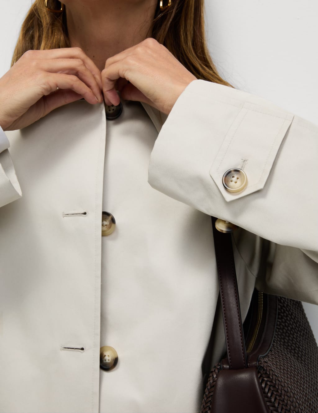 Cotton Rich Stormwear™ Car Coat | M&S Collection | M&S