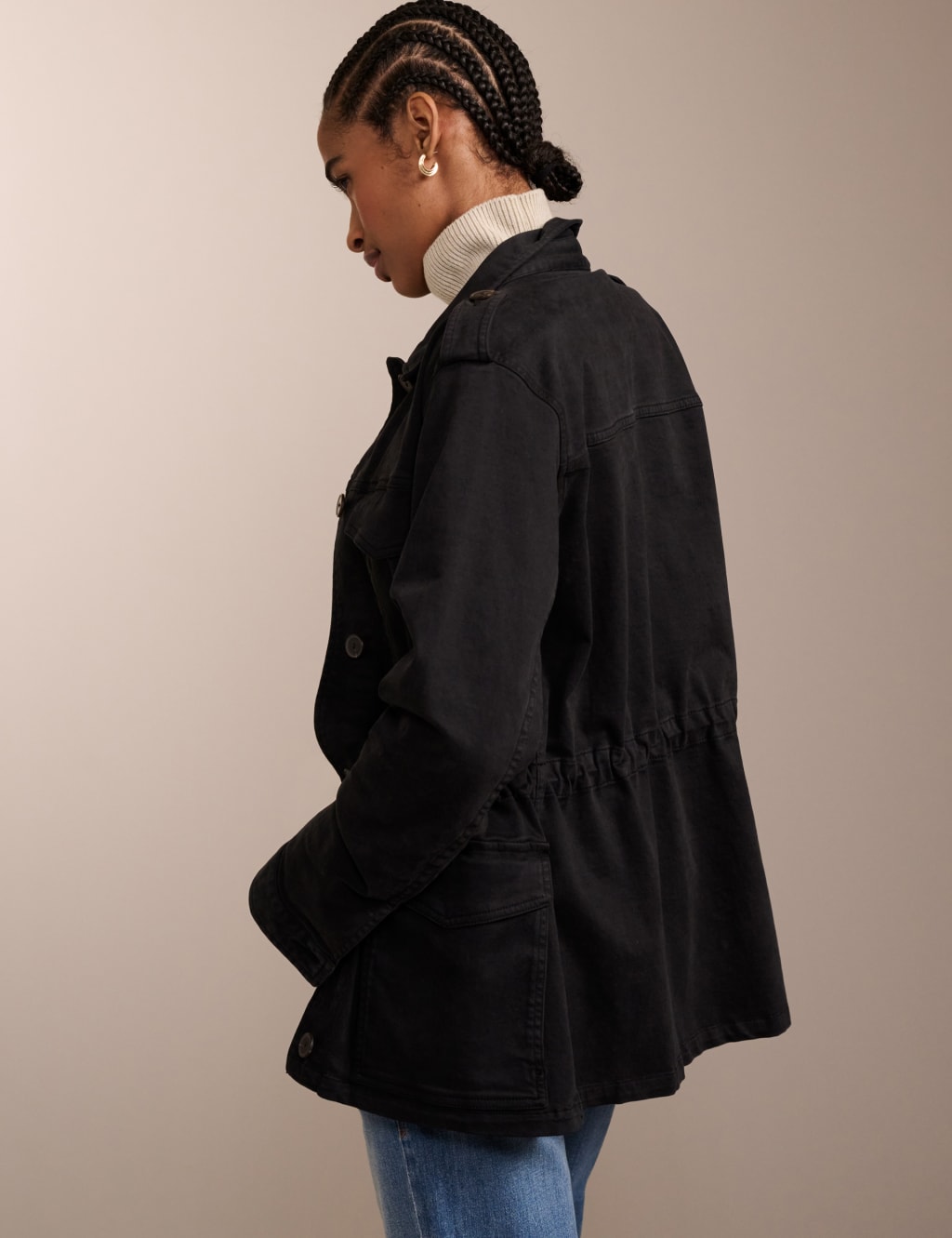 Cotton Rich Utility Jacket | BAUKJEN | M&S