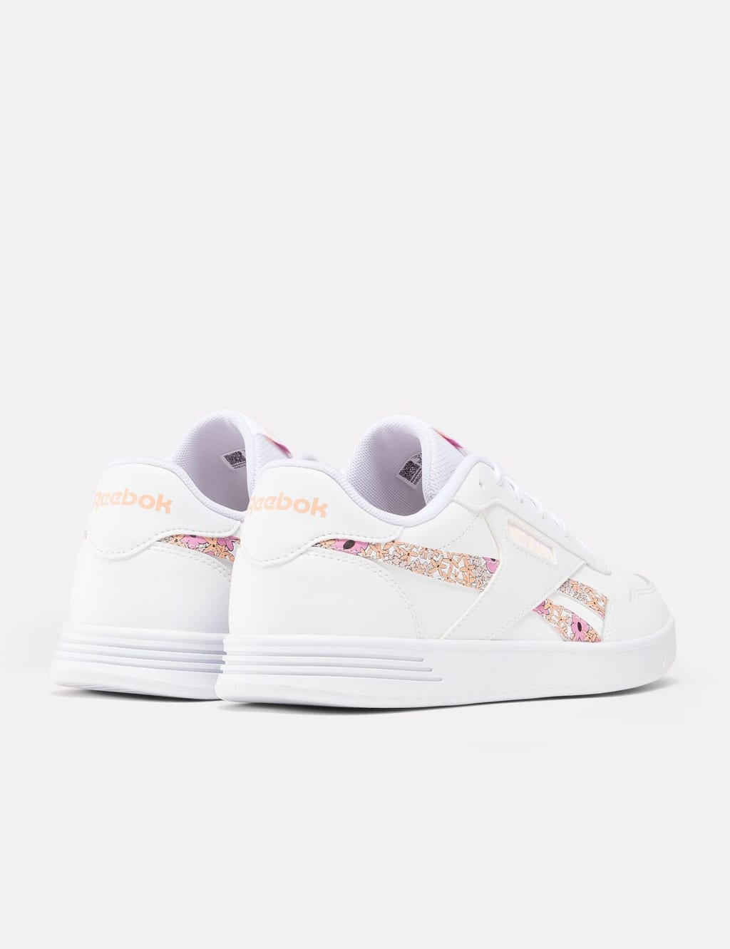 Court Advance Leather Lace Up Trainers | Reebok | M&S