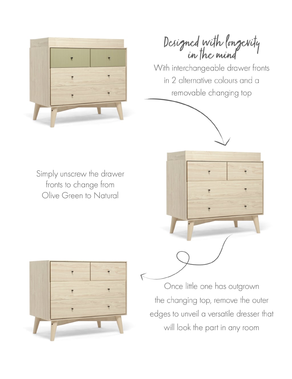 Coxley Dresser Changer | Mamas & Papas | M&S